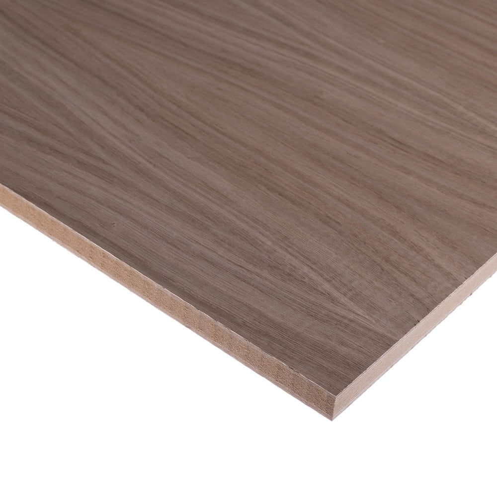10mm Oak Veneered MDF 2 Sides Crown Cut A/B Grade 2440mm x 1220mm (8' x ...