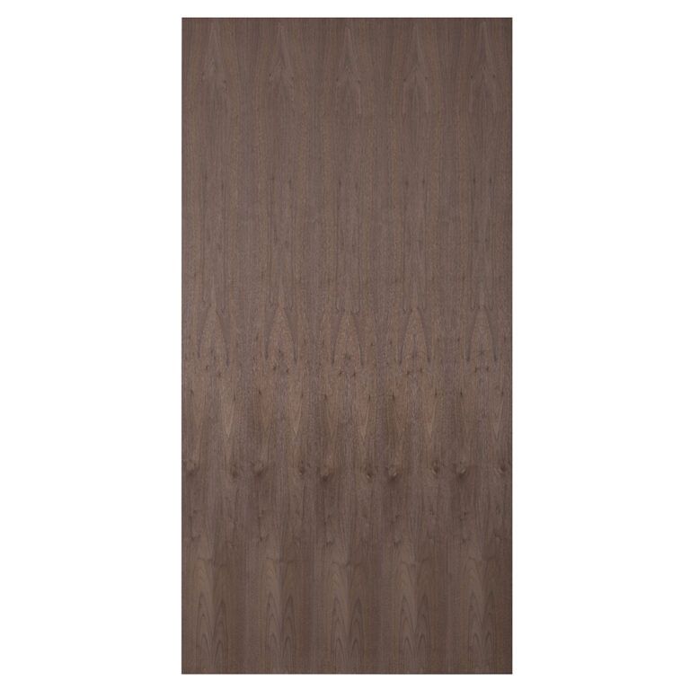 19mm Black Walnut Veneered MDF 2 Sides Crown Cut A/B 2440mm x 1220mm (8 ...