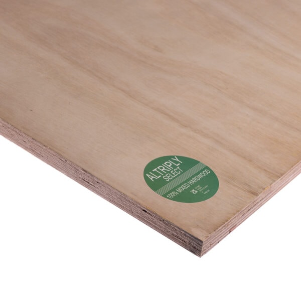 18mm Eucalyptus Throughout Premium Hardwood Plywood B/BB 2440mm x ...
