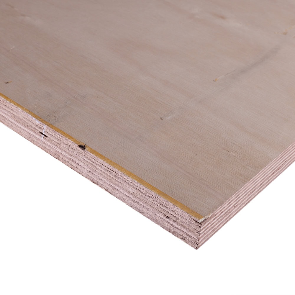 25mm Chinese Eucalyptus Face Poplar Core External Grade Plywood B/BB ...