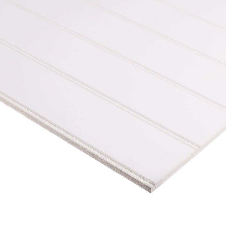9mm Bead & Butt Primed Long Grooved Moisture Resistant MDF 2440mm x ...