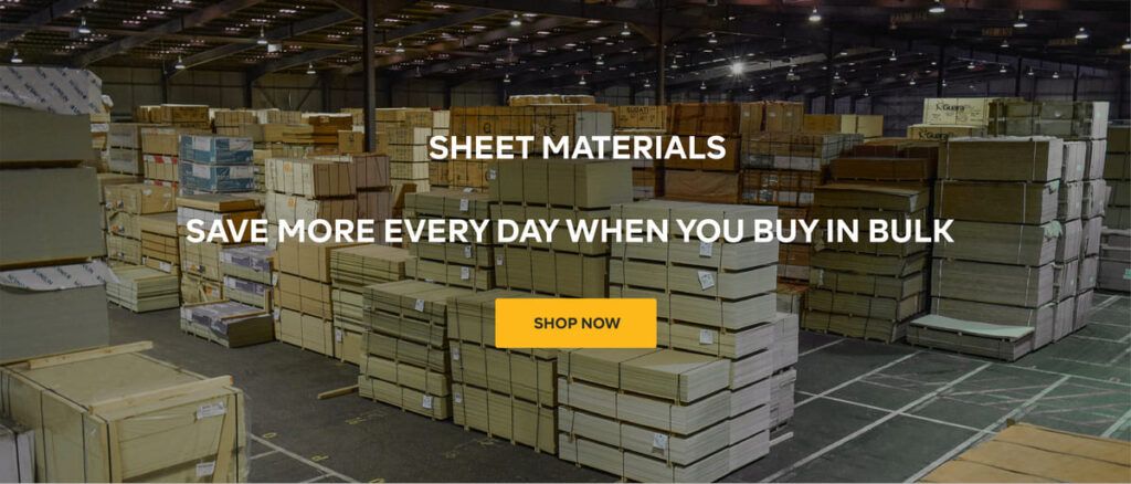 Sheet Materials Wholesale | Fast Delivery | Low Prices