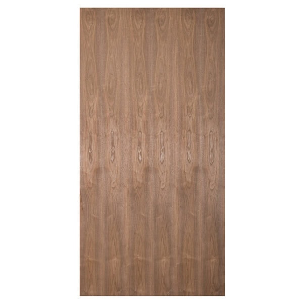 10mm Black Walnut Veneered MDF 2 Sides Crown Cut A/B 2440 x 1220mm (8 ...
