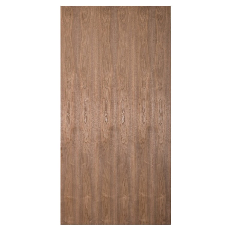 10mm Black Walnut Veneered MDF 2 Sides Crown Cut A/B 2440 x 1220mm (8 ...
