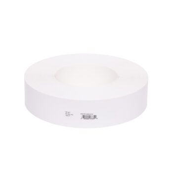 50mm Smooth White Melamine Pre-Glued Edging Tape Strip 50m - Sheet ...