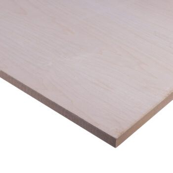 19mm Maple Veneered MDF 2 Sides Crown Cut A/B Grade 2440mm x 1220mm (8 ...