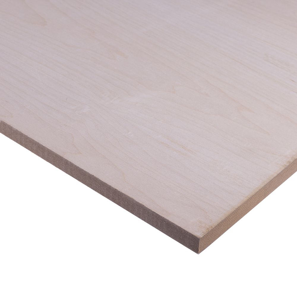19mm Oak Veneered MDF 2 Sides Crown Cut A/B Grade 2440mm x 1220mm (8' x ...