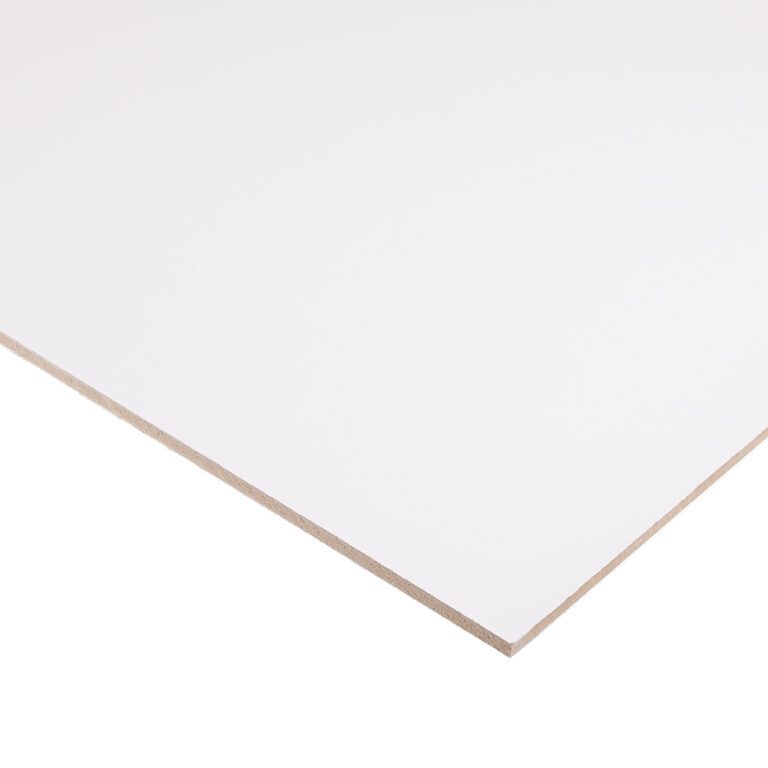 6mm Double-sided White Melamine Faced MDF 2440mm x 1220mm (8' x 4') FSC ...