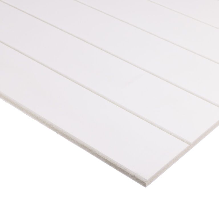 9mm V Grooved Primed Long Grooved Moisture Resistant MDF 2440mm x ...