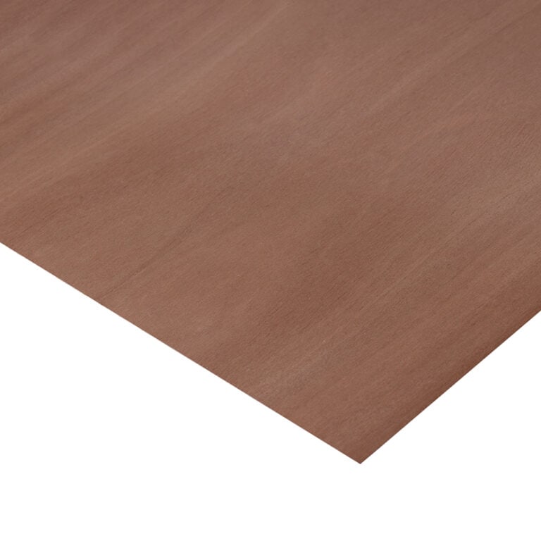Sapele Flexible Wood Veneer Crown Cut Long Grain 3050mm x 1220mm (10′ x ...